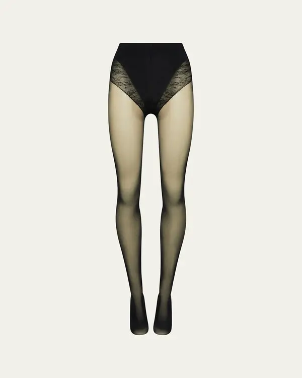 Wolford Tummy Control Tights - Black