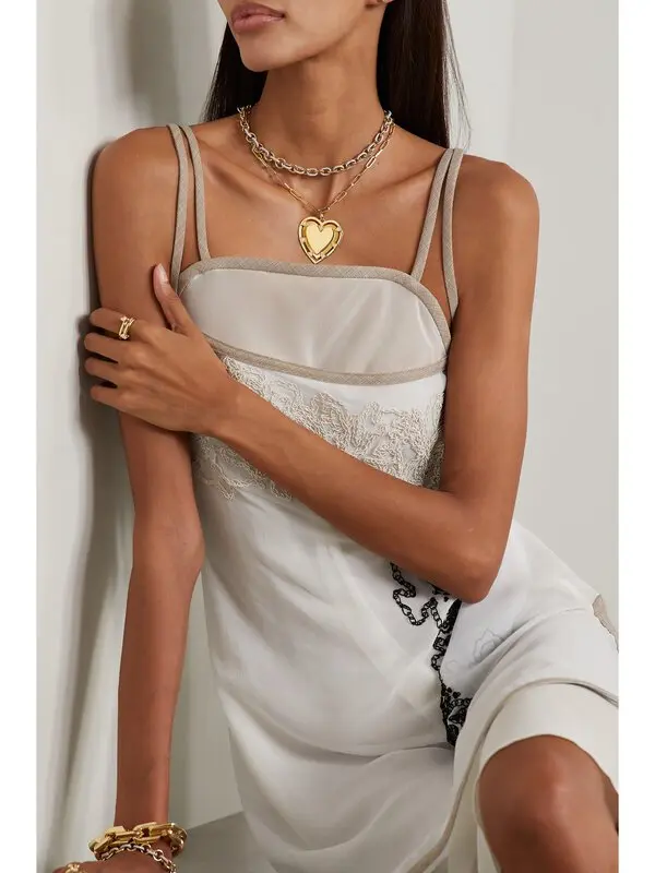 FOUNDRAE True Love 18-karat Diamond Pendant