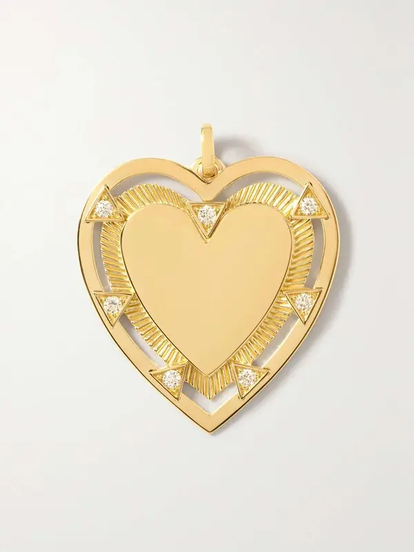 FOUNDRAE True Love 18-karat Diamond Pendant