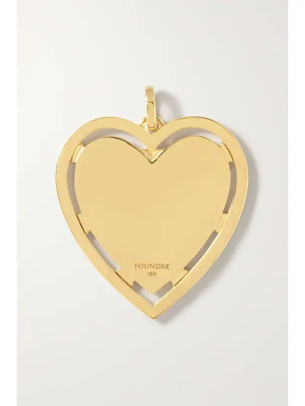 FOUNDRAE True Love 18-karat Diamond Pendant