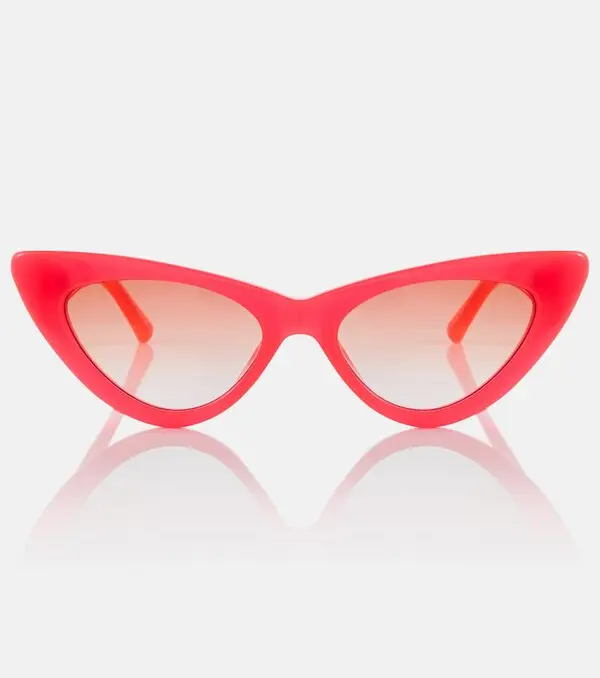 Attico X Linda Farrow Dora Cat Eye Sunglasses - Pink