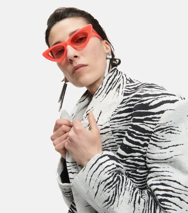 Attico X Linda Farrow Dora Cat Eye Sunglasses