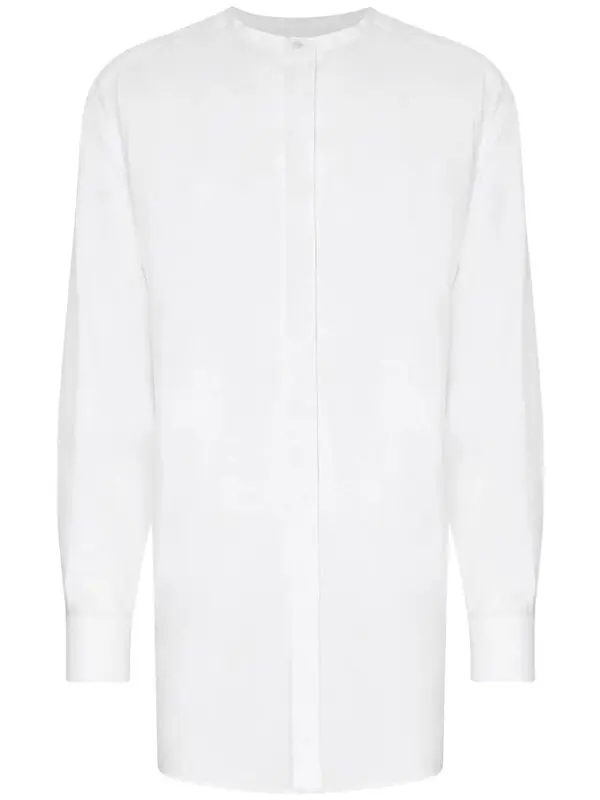 Dolce & Gabbana Collarless Long Shirt