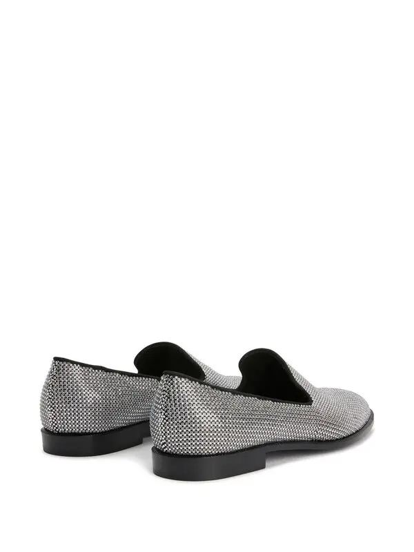 GIUSEPPE ZANOTTI Jareth Disco Crystal-embellished Loafers