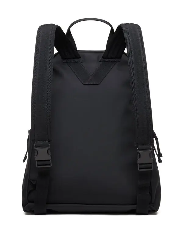 Valentino Garavani Vltn Logo Patch Backpack - Black