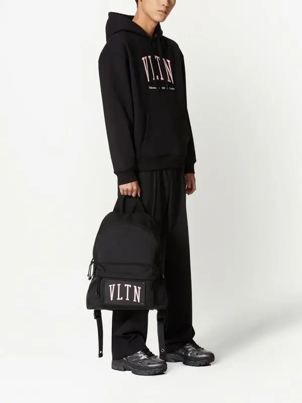 Valentino Garavani Vltn Logo Patch Backpack