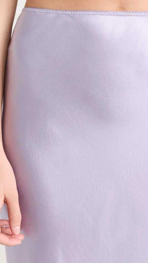 REFORMATION Layla Silk Skirt