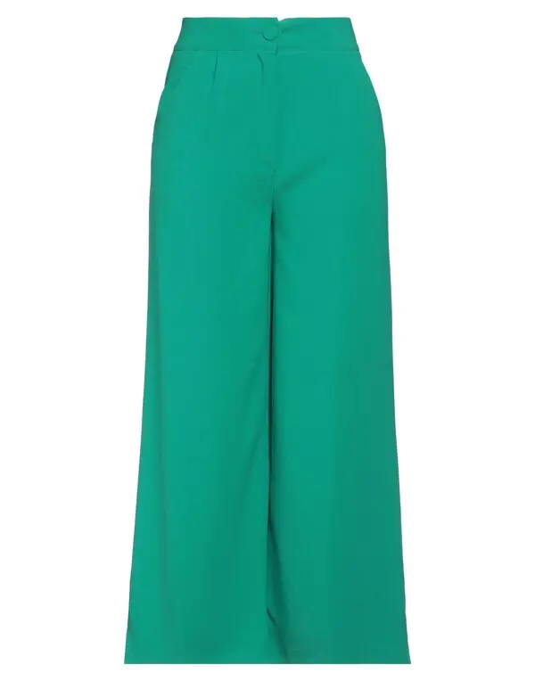HEBE STUDIO Crepe Culottes - Green