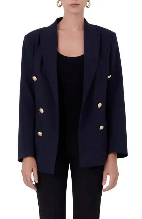 Endless Rose Double Breasted Blazer