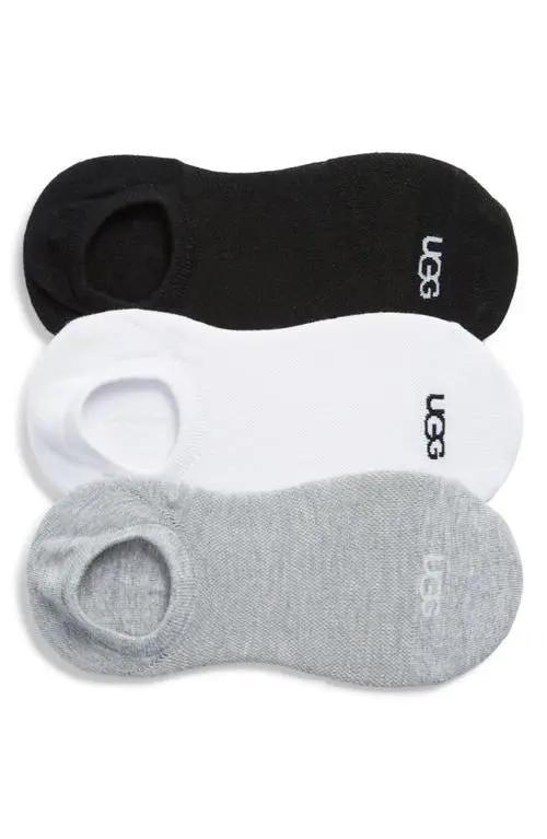 UGG Stella No-show Socks 3 Pack - Grey