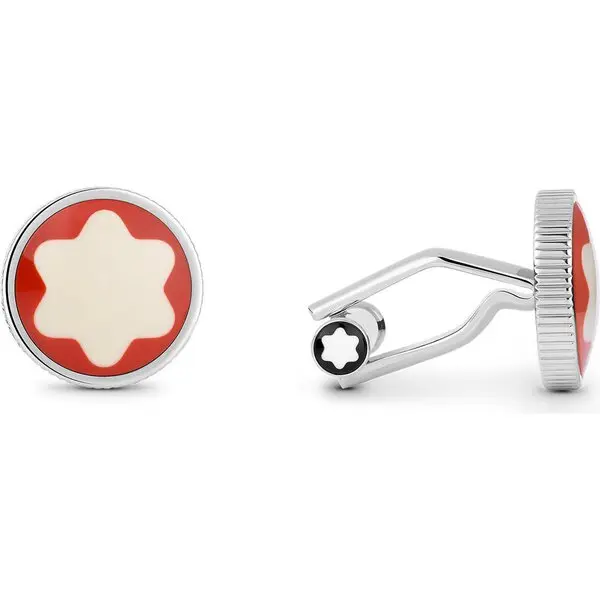 Montblanc Heritage Stainless Cuff Links - Steel