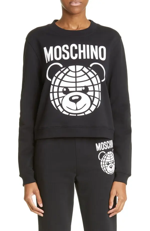 Moschino Teddy Bear Graphic Sweatshirt
