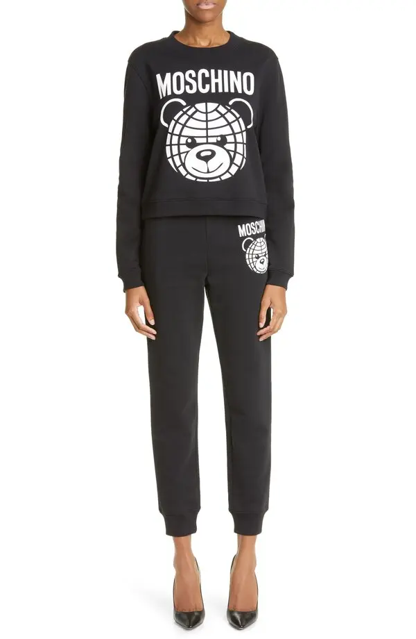 Moschino Teddy Bear Graphic Sweatshirt