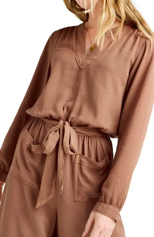 Splendid Teaghan Tie Waist Jumpsuit