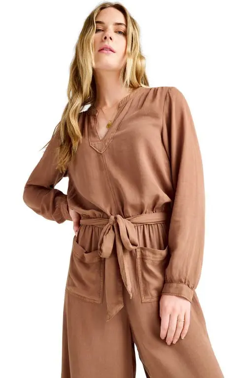 Splendid Teaghan Tie Waist Jumpsuit