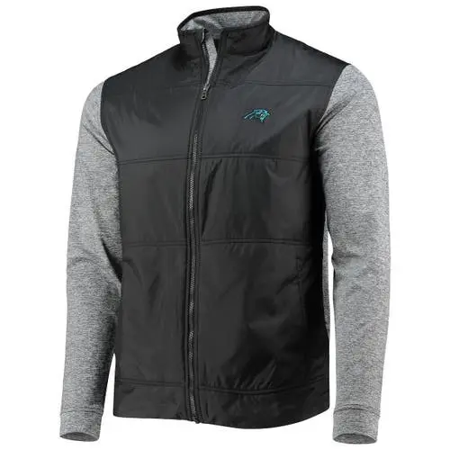 Cutter & Buck Stealth Hybrid Quilted Zip Jacket - Black