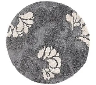 SAFAVIEH Florida Blossom 4' X 4' Round Shag Rug