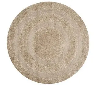 SAFAVIEH Shadow Box 6'7'diam Round Shag Rug - One-color