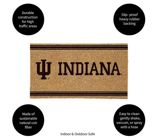 EVERGREEN Enterprises Ncaa Pvc Doormat