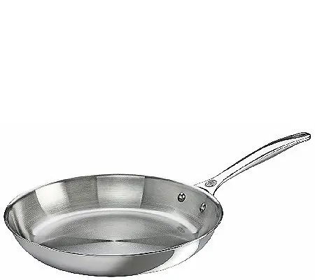 LE CREUSET Stainless Steel 12' Fry Pan - Silver