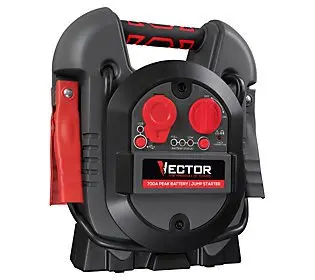 VECTOR Rechargeable 700 Peak Amp Jump Starter W/ Usb Port - One-color