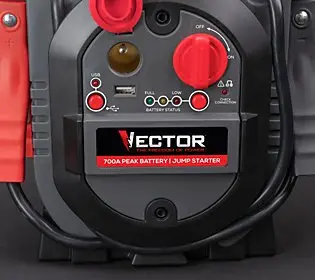 VECTOR Rechargeable 700 Peak Amp Jump Starter W/ Usb Port