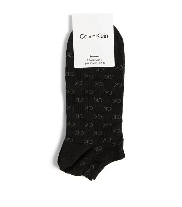 Calvin Klein Logo Ankle Socks - Grey