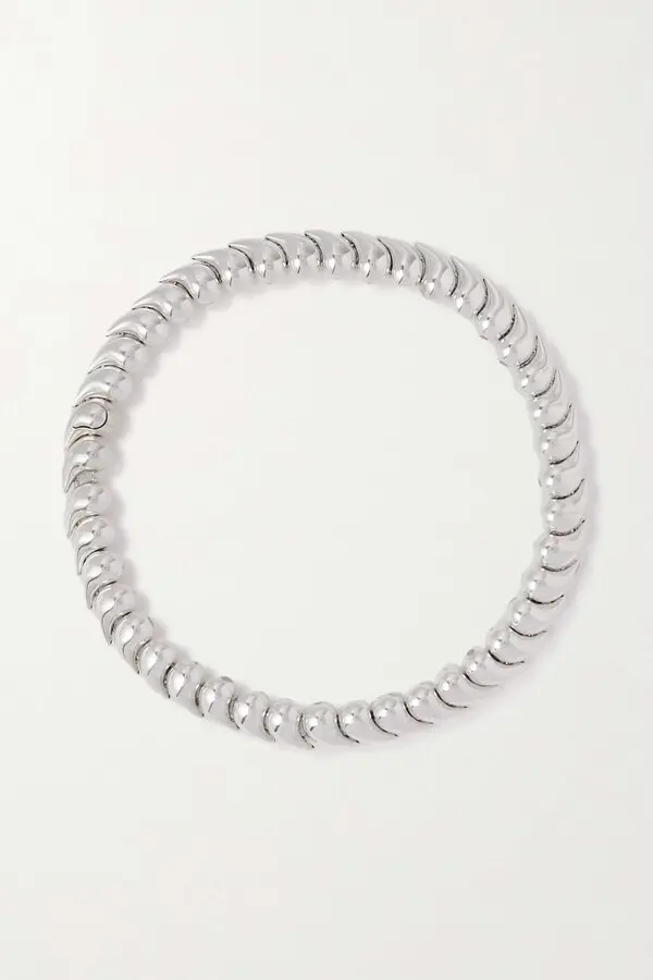 Bottega Veneta Tear Drop Link Necklace