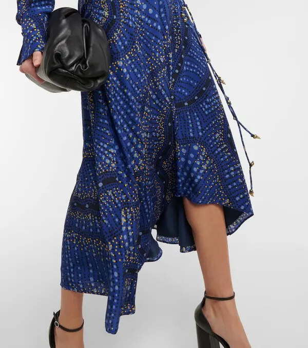 Altuzarra Mila Silk Midi Dress