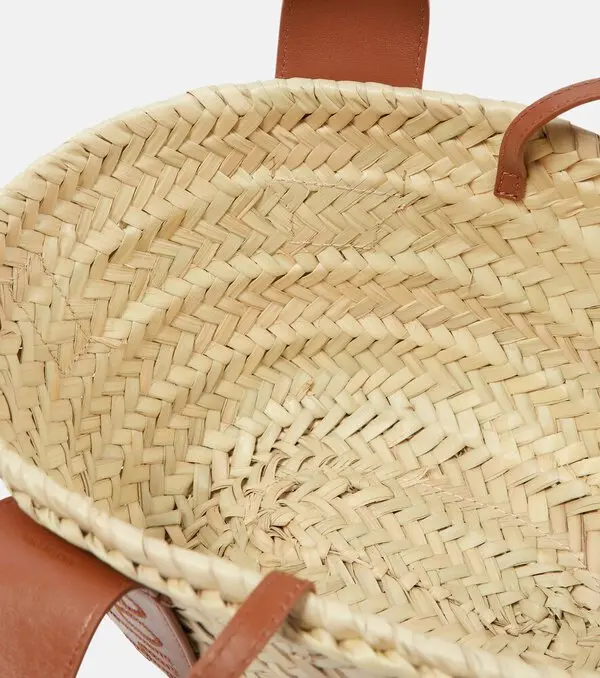 Chloé Sense Raffia Tote Bag