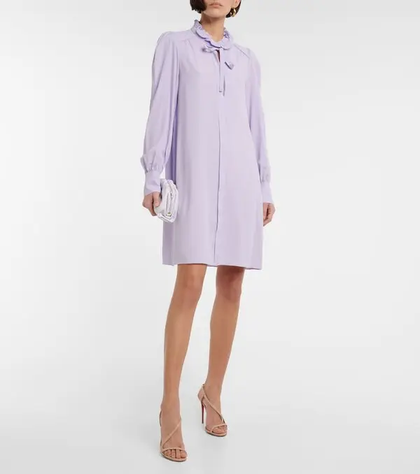 Dorothee Schumacher Tie-neck Minidress