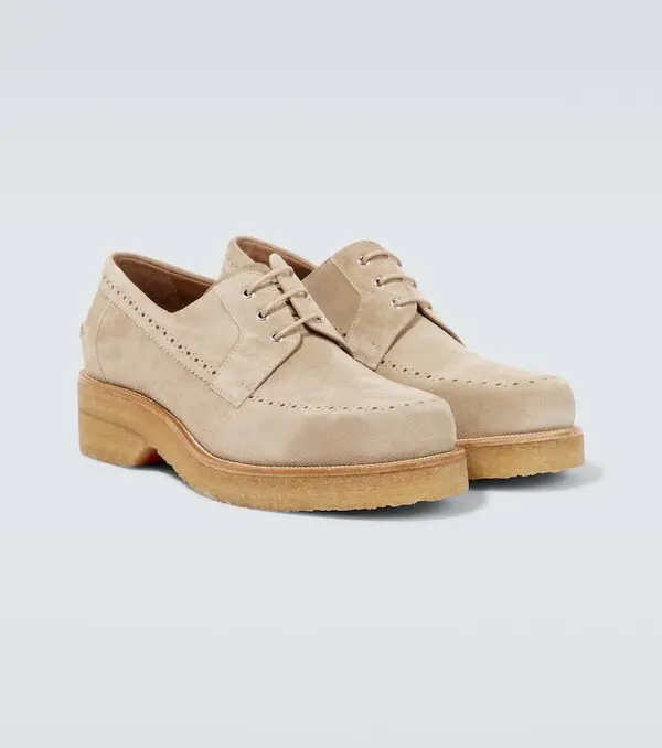 CHRISTIAN LOUBOUTIN Pablo Suede Brogues