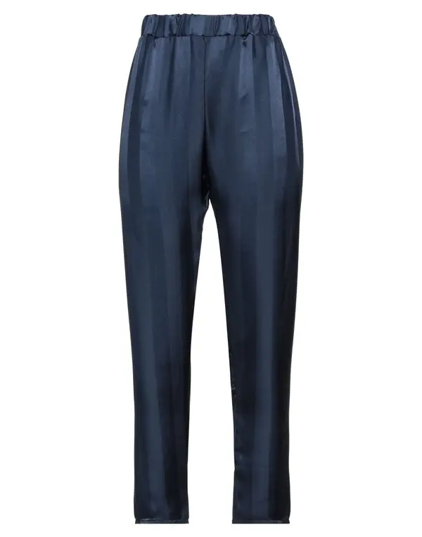 BOUTIQUE DE LA FEMME Tapered Leg Pants - Blue