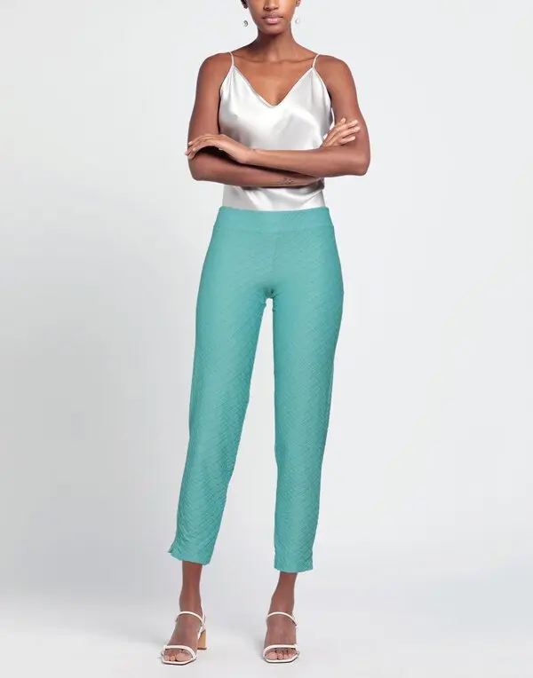 IU RITA MENNOIA Tapered-leg Pants - Turquoise