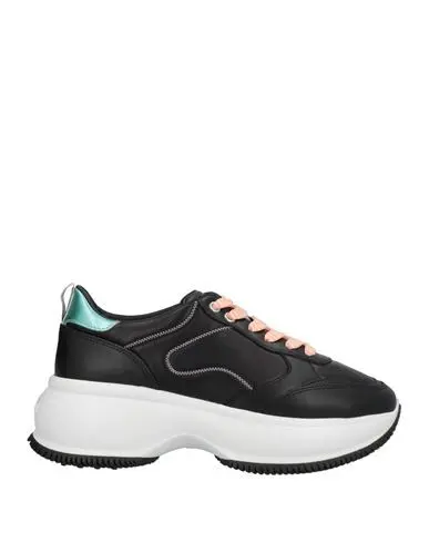Hogan Leather Chunky Sneakers