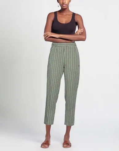 OTTOD'AME Striped Tapered Comfort Fit Pants - Green