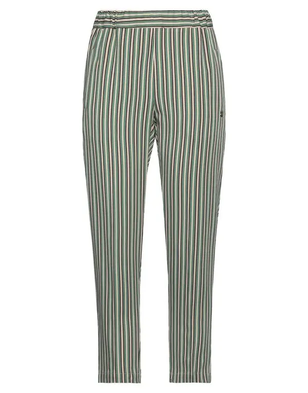 OTTOD'AME Striped Tapered Comfort Fit Pants - Green