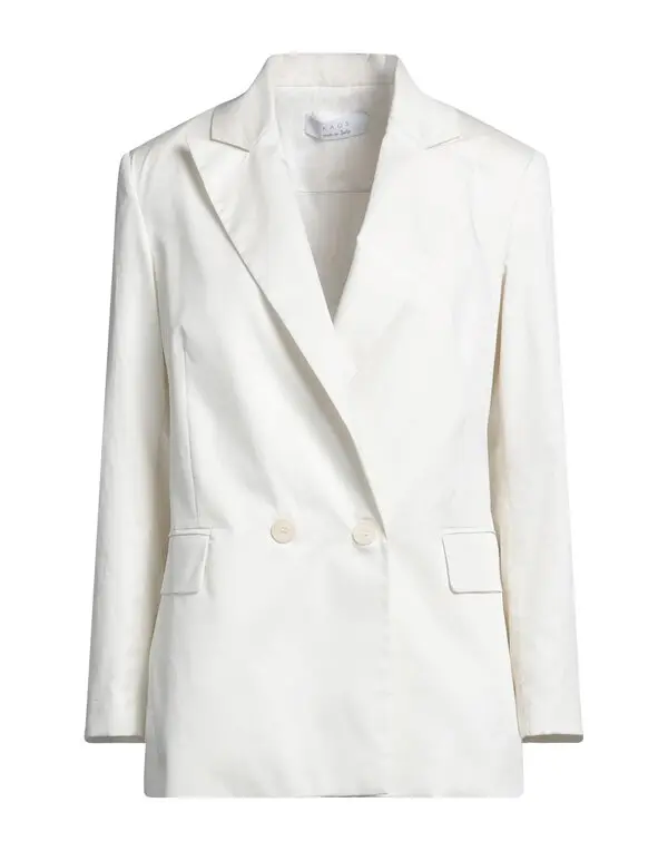 KAOS Double-breasted Blazer - Ivory