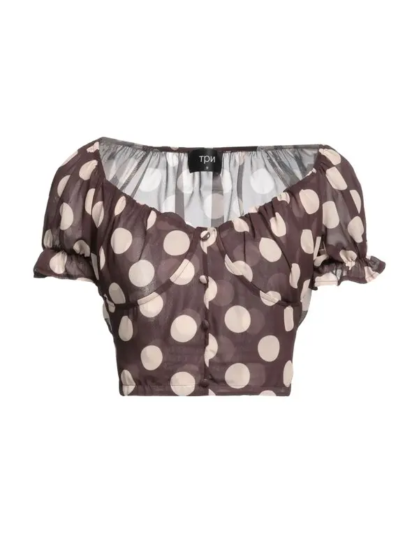 TPN Polka-dot Top - Brown