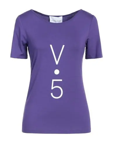 VICARIO CINQUE Logo-print T-shirt - Purple