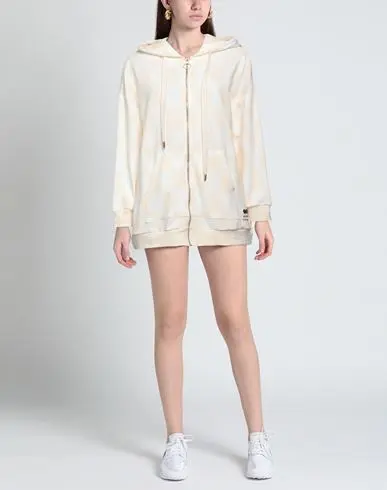 OOF WEAR Two-tone Checked Cotton French Terry Zip-up Hoodie
