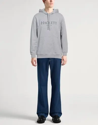 HACKETT London Cotton French Terry Hoodie With Print Logo