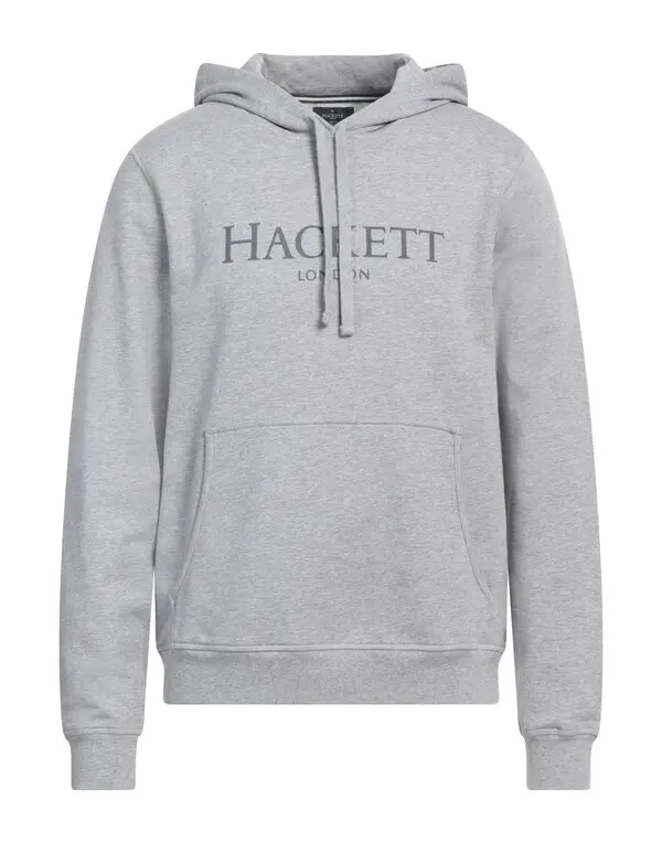 HACKETT London Cotton French Terry Hoodie With Print Logo