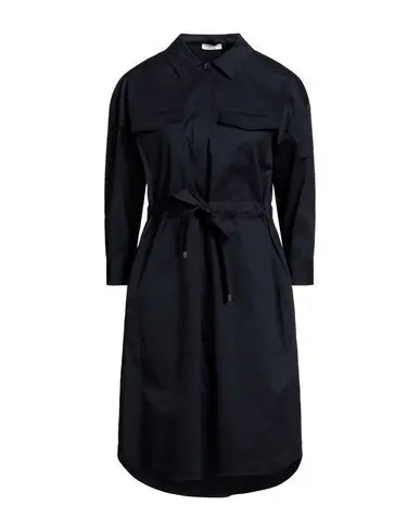 Peserico Midi Shirt Dress - Blue