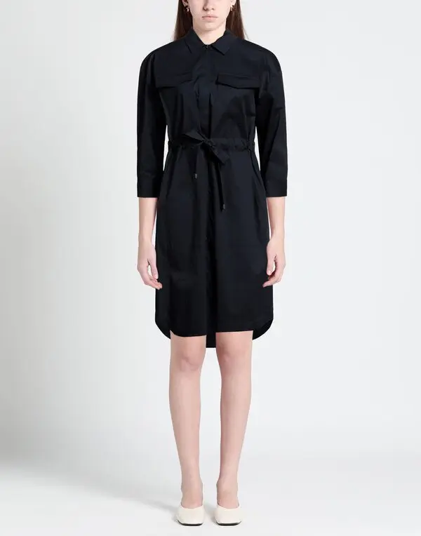 Peserico Midi Shirt Dress - Blue