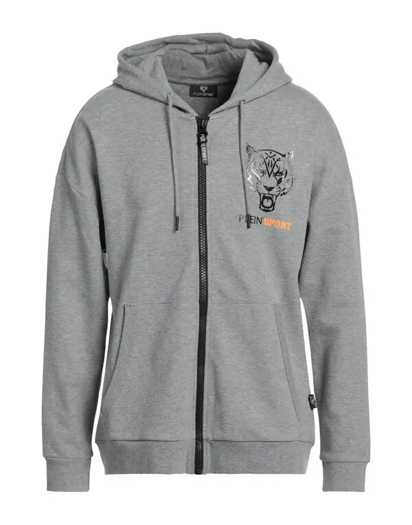PLEIN SPORT Fleece Sweatshirt - Grey