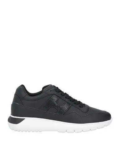 Hogan Leather Low-top Sneakers - Black