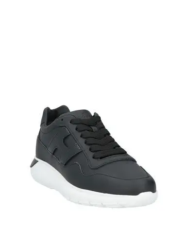 Hogan Leather Low-top Sneakers - Black