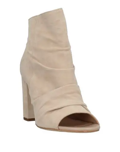 CAFÈNOIR Open-toe Ankle Boots