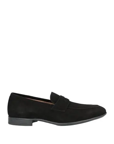 CALPIERRE Loafers In Military Soft Leather - Black